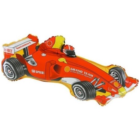 Ballon Aluminium "Formule 1" - "Voiture de course"